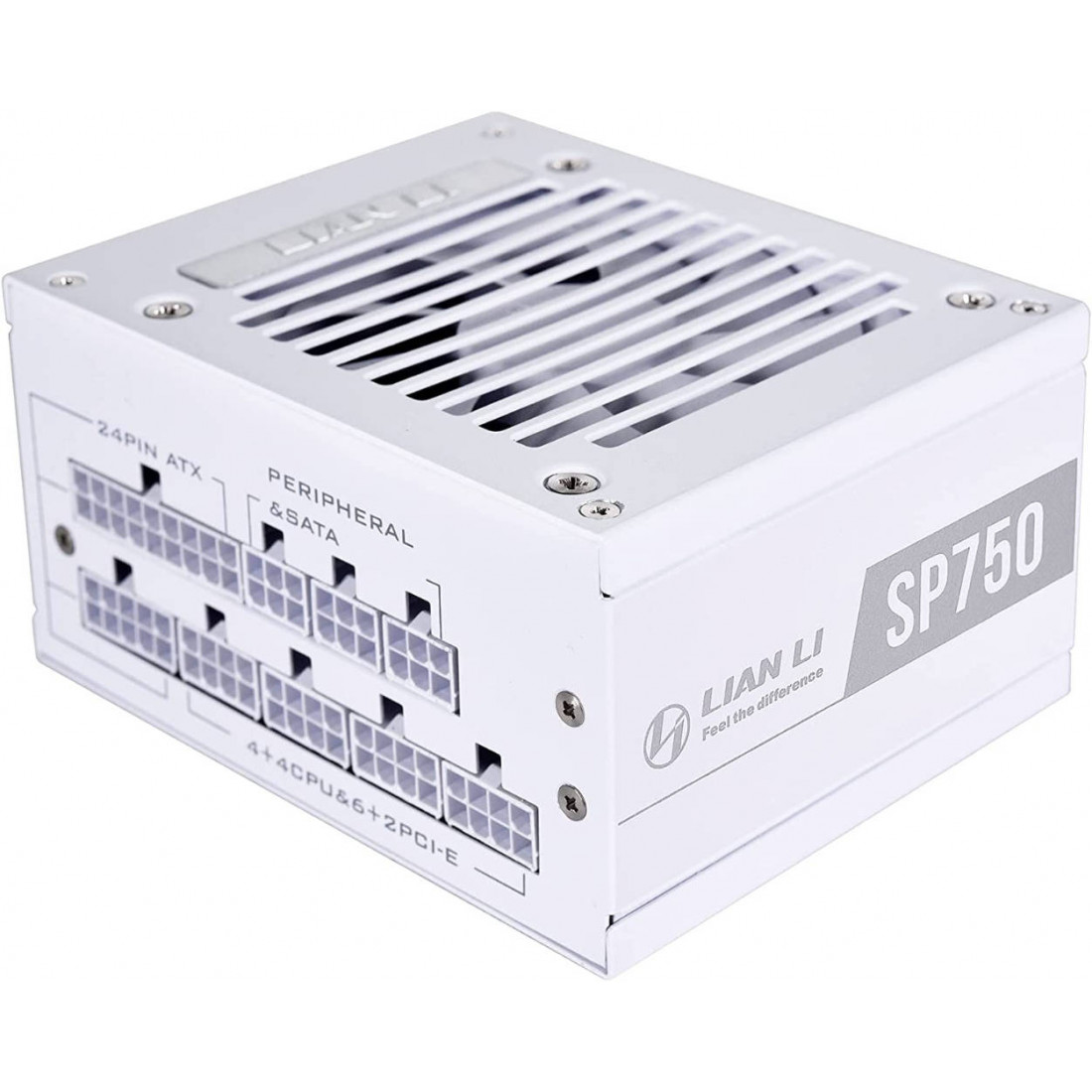 LIAN LI SP750 - 750w - 80 Plus Gold - Fully Modular - SFX PSU - White